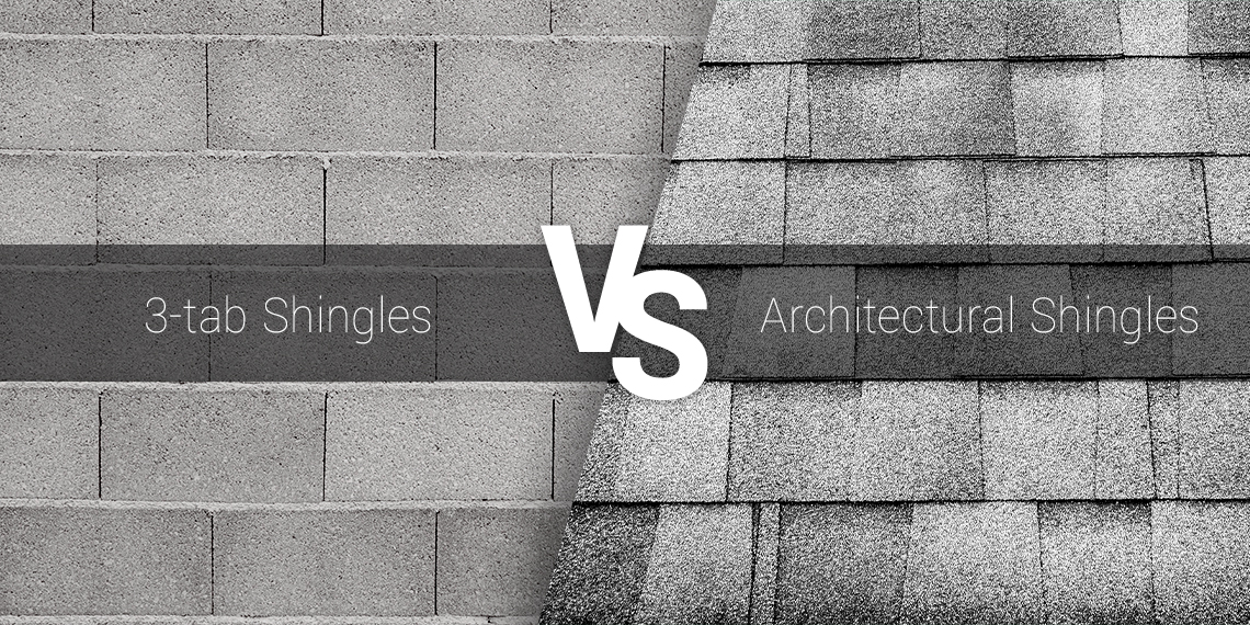 3-tab vs Architectural Roof Shingles