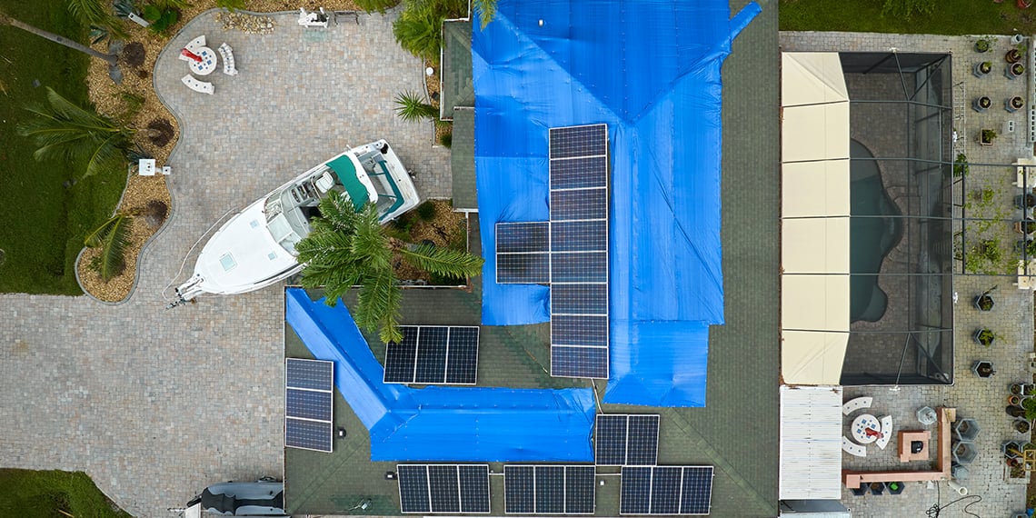 Roof Tarping: How-To, The Process, Longevity, and Safety