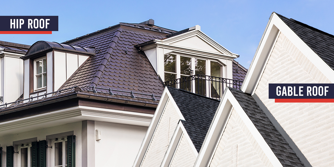 Gable Roof vs. Hip Roof and The Differences Between Them